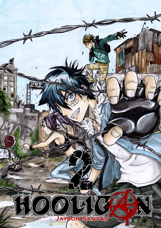 Capa de Hooligan Vol.2 – Speed Art - Instinto Mangaka