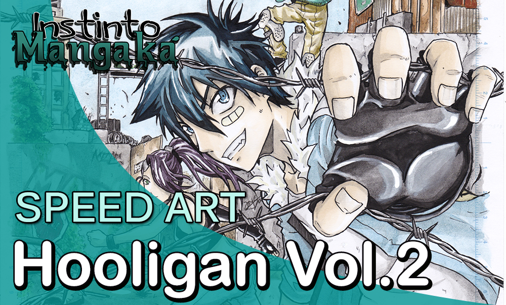 Capa de Hooligan Vol.2 - Speed Art - Instinto Mangaka
