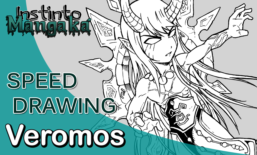 Speed Drawing – Veromos (Summoners War) - Instinto Mangaka