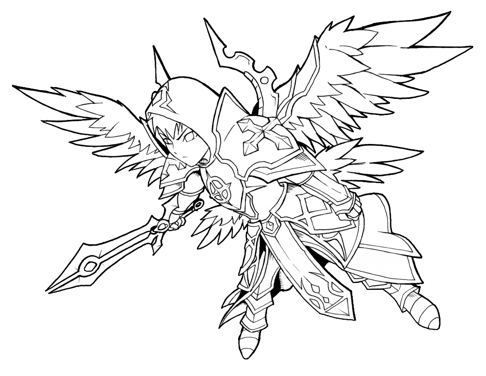 Speed Art – Artamiel (Summoners War) - Instinto Mangaka