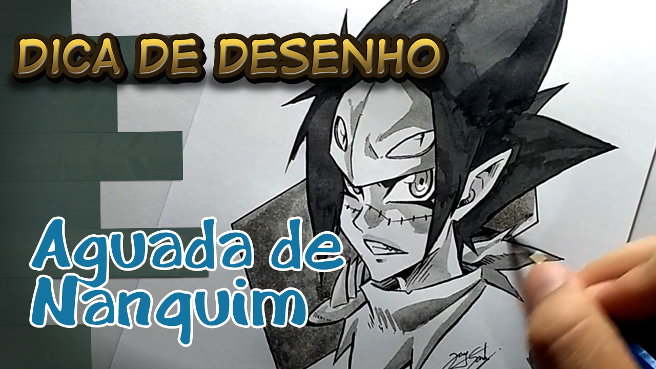 Aguada de Nanquim – Dica de Desenho - Instinto Mangaka